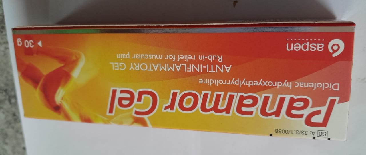 Panamor gel 30g – Uptown Pharmacy