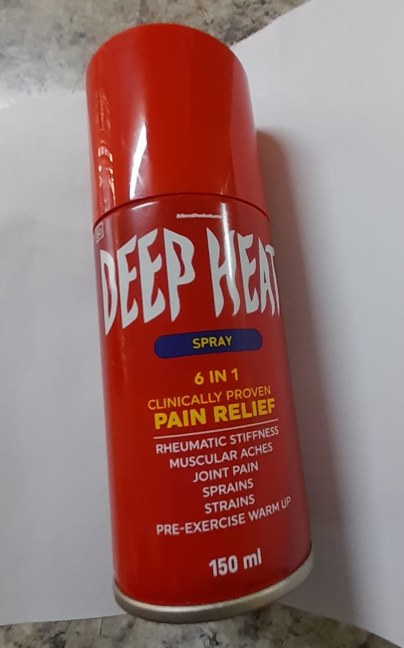deep heat spray 150ml – Uptown Pharmacy