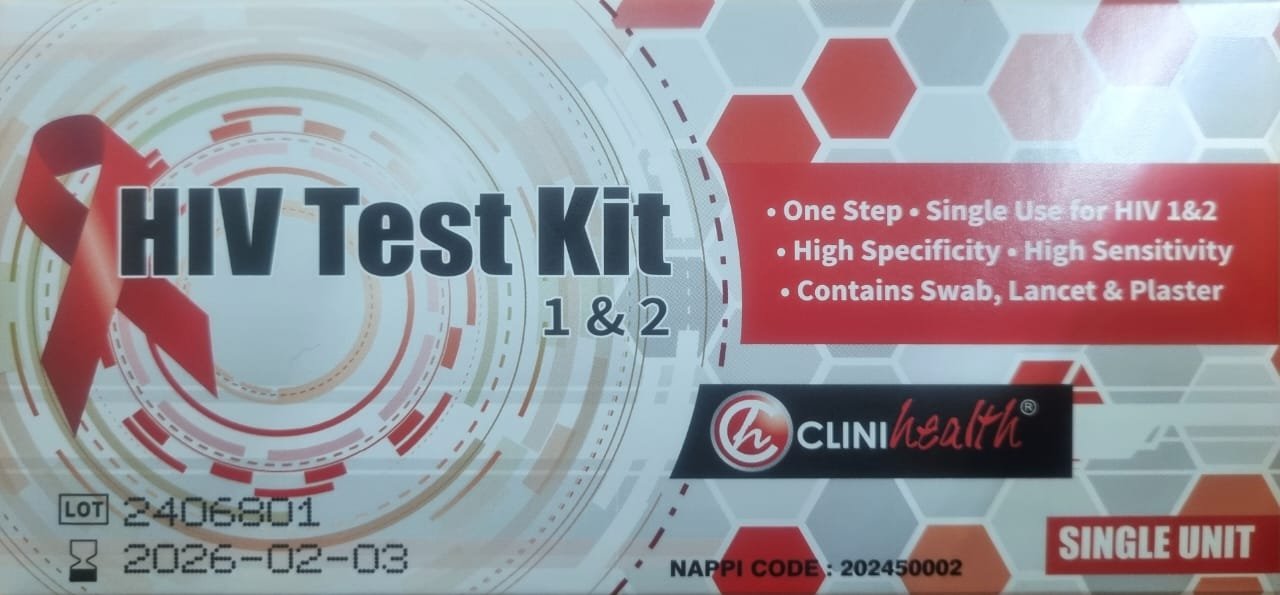 clinihealth HIV test kit – Uptown Pharmacy