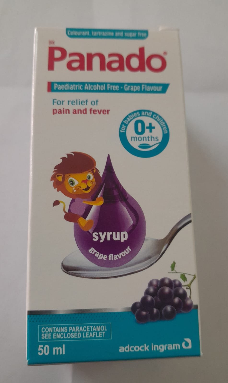 PANADO grape flavor syrup 50ml – Uptown Pharmacy